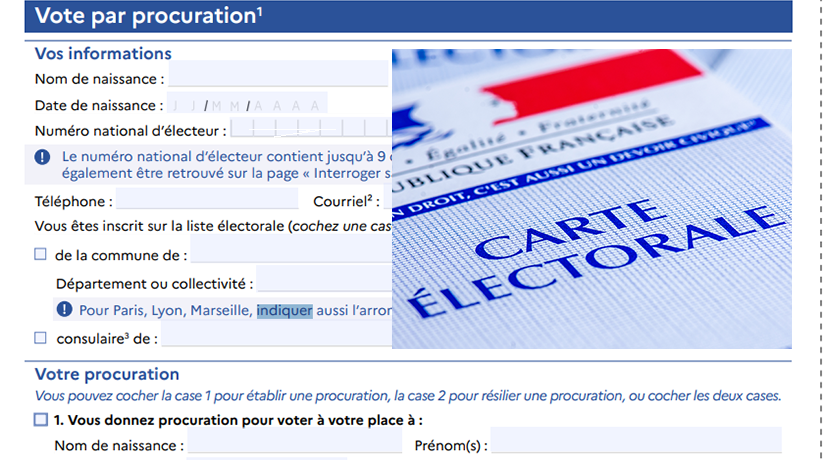 Vote par procuration 2025 : démarches, conditions, délai